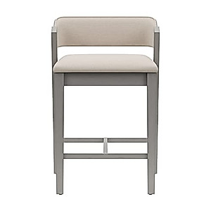 Hillsdale, Dresden Wood Counter Height Stool, Distressed Gray