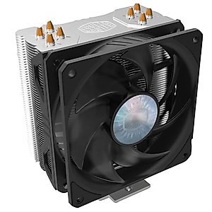 Cooler Master Hyper 212 EVO V2 CPU Air Cooler with SickleFlow 120, PWM Fan, Direct Contact Technology, 4 Copper Heat Pipes for AMD Ryzen/Intel LGA1200/1151, RR-2V2E-18PK-R1