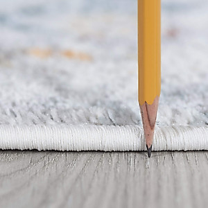 8x10 Area Rug | Traditional Large Area Rugs for Living Room, Dining Room, Bedroom, Entryway or Kitchen | Alfombras para Salas | Cream, 7'10'' x 10'3''