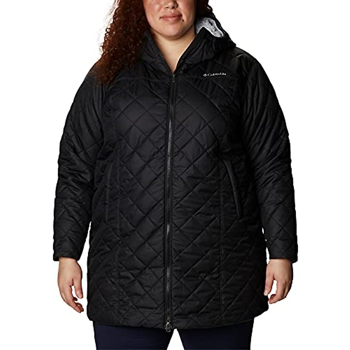 Columbia Women's Copper Crest Long Jacket, Black, Medium