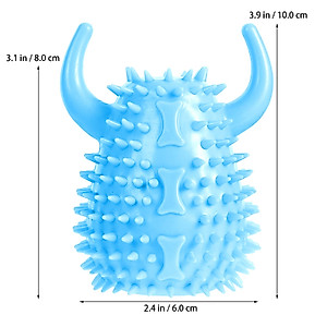 balacoo 3pcs pet Teething Toys Dog Dental chew Toy Puppy Biting Toys Pet Horn Chew Toy Dog Chews for Food Dispensing Toys Pet Molar Toy Tough Dog Toys Dog Gum Massage Toys The Dog Tool TPR