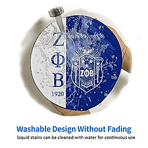 Sorority Paraphernalia Gifts Round Mouse Pad Non-Slip Mouse Mat 7.9 X 7.9 Inch