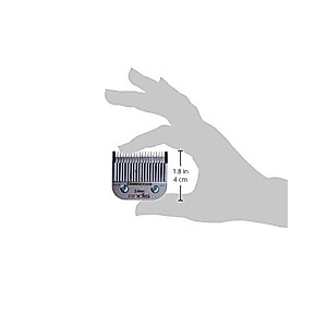 Andis 64465 CeramicEdge Carbon-Infused Detachable Clipper Blade, Size 1, 3/32-Inch Cut Length