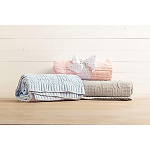 Stephen Joseph Chenille Blankets Gray