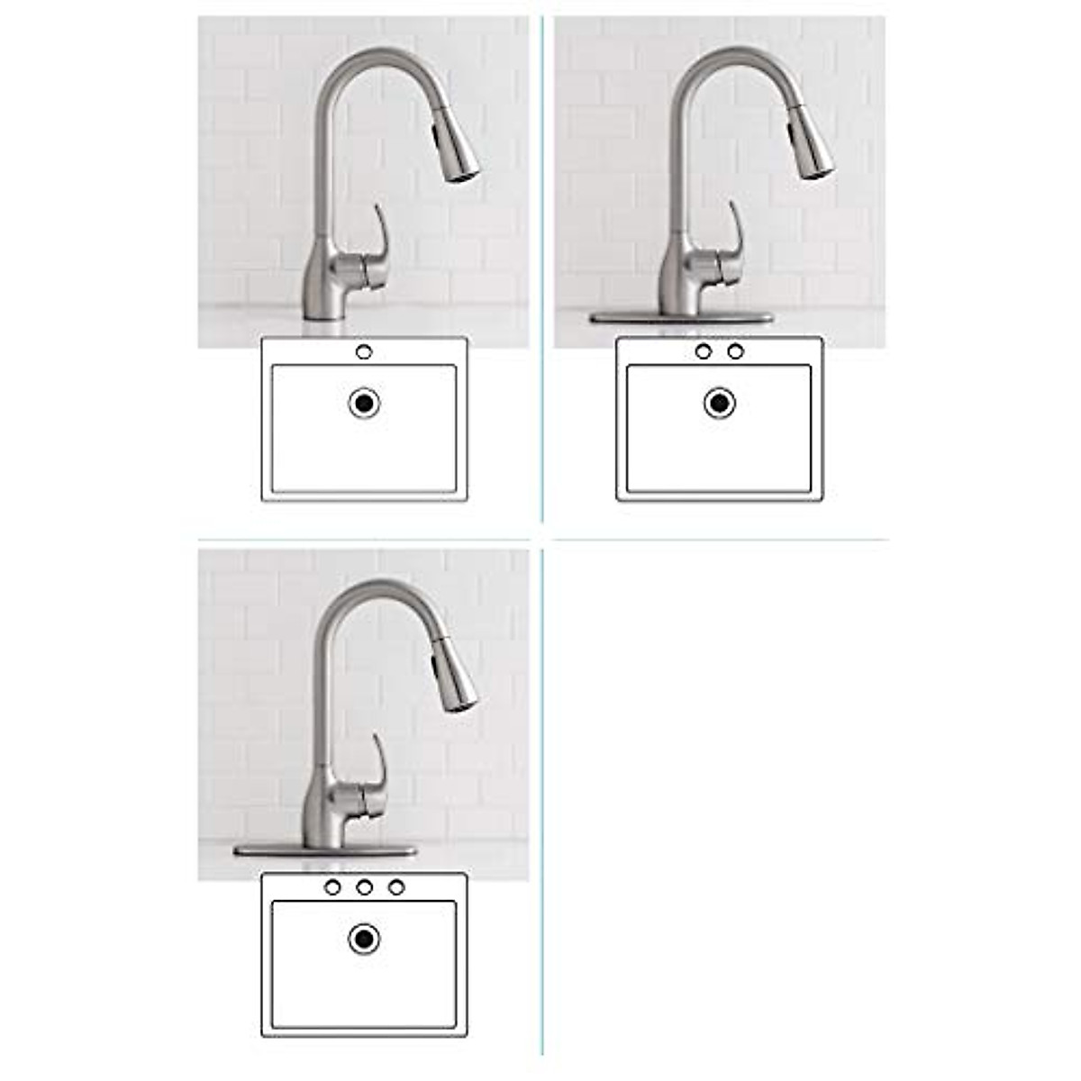Moen CA87011SRS Single Handle Kitchen Faucet with Pullout Spray from the Kleo Collection, Spot Resist Stainless