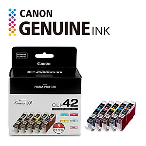 CanonInk CLI-42 5-Pack Value Ink Compatible to PIXMA PRO-100 for Printer
