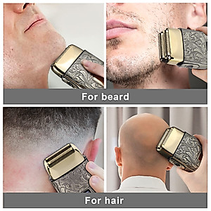 Ufree Professional Hair Clippers Set T Blade Hair Trimmers and Electric Shavers for Men Cordless Beard Trimmers, Hair Liners Clipper Electric Razor, Men’s Grooming Kit with 4 Guards