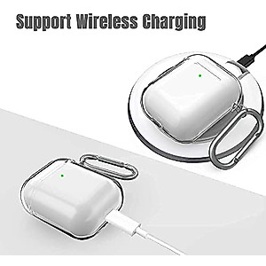 customgift, Custom Apple Airpods 1 & 2 Case, Black Airpod Pro 3 Cover Personalized with Name, Clear Black White TPU Cover DIY Picture, clear,black,white,fluorescent green orange