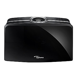 Optoma UHD65 True 4K UHD Cinema Projector for Home Theater Enthusiasts | Accurate Color with 6-Segment Color Wheel | Rec.709 for Wide Color Gamut | HDR10 | Puremotion Technology, Black