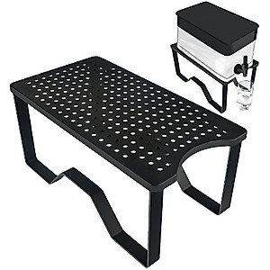 Annvchi Water Dispenser Stand Compatible with Water Dispenser Stand, Zerowater Pitcher Brita PUR Water Dispenser Support Frame Water Purifier Frame (Stainless Steel)