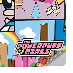 Skinit Decal Gaming Skin Compatible with PS5 Console - Officially Licensed Warner Bros Powerpuff Girls Patches Design