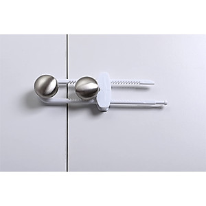Dreambaby Sliding Cabinet Child Safety Locks - U Shaped for Knobs and Handles