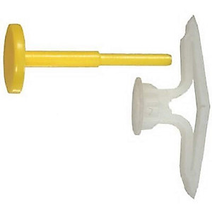 Hillman Pop Toggle Wall Anchors With Screws 1/8 " 40 Lb. 2 / Card