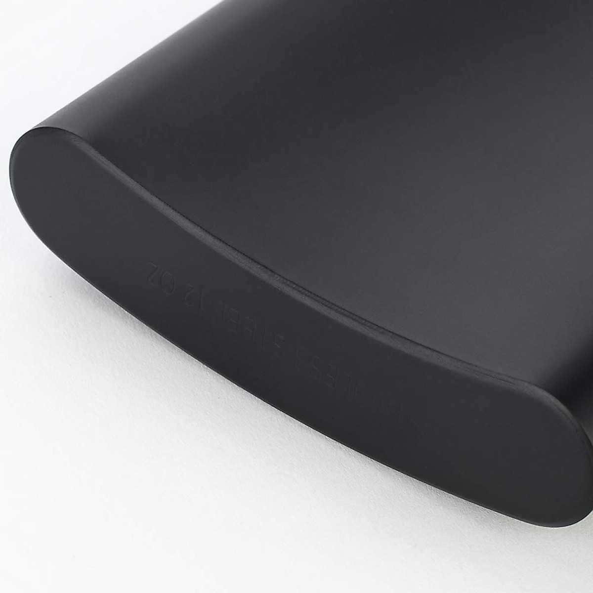 YFS 12 Oz Hip Flask for Liquor Matte Black Stainless Steel Leakproof with Funnel, Great Gift Idea Flask