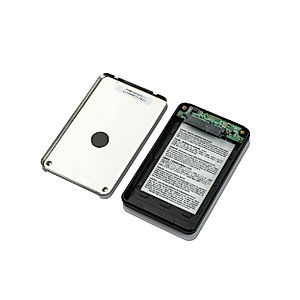 FahanTech Made in Korea - Upgraded SATA III Lockdown Series AES 256-bit Hardware Encrypted Hard Drive Enclosures (SATA III Metal-Black)