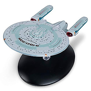Eaglemoss Star Trek The Official Starships Collection #10: USS Enterprise NCC-1701C Ship Replica, Multi Color