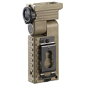 Streamlight 14032 Sidewinder 55-Lumen Military Tactical Flashlight with Articulating Head and Batteries, Coyote