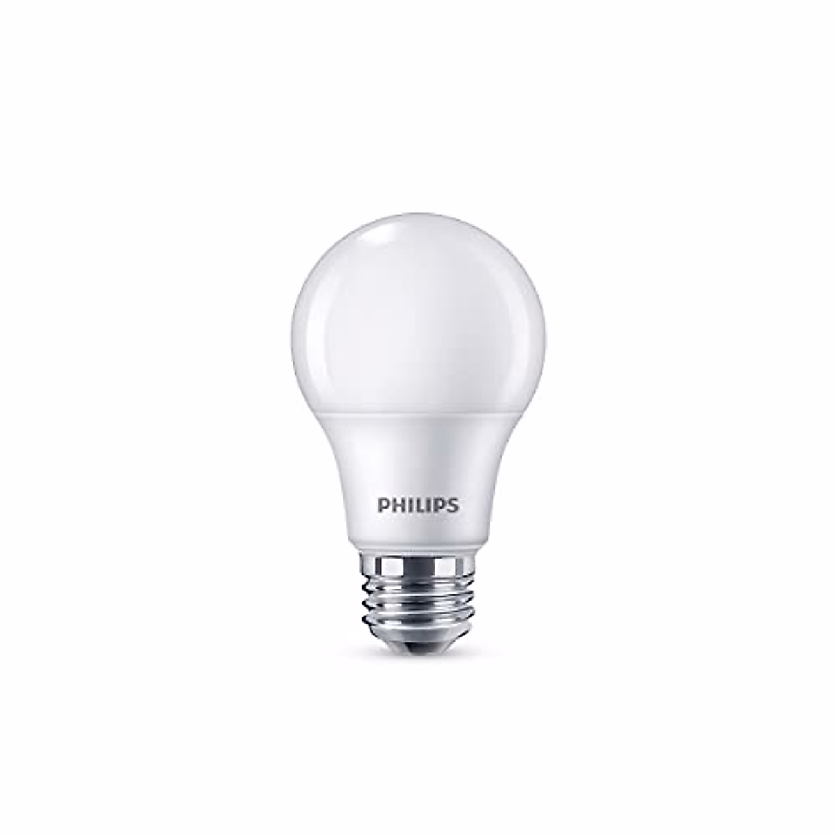 Philips LED Basic Frosted Dimmable A19 Light Bulb - EyeComfort Technology - 450 Lumen - Soft White (2700K) - 6.5W=40W - E26 Base - Indoor - 4-Pack