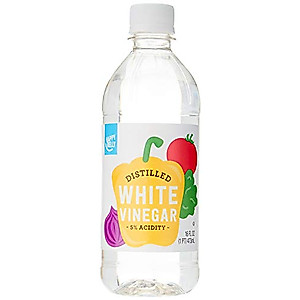 Amazon Brand - Happy Belly White Distilled Vinegar, Kosher, 16 Fl Oz (Packaging May Vary)