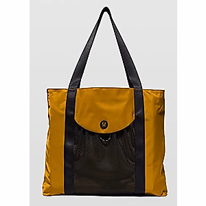 Lululemon Athletica Take it On Tote (Gold Spice/Black), Large