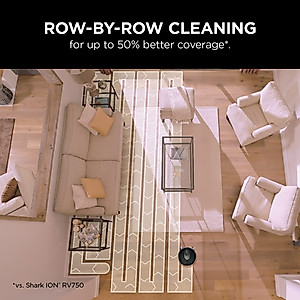 Shark AI Robot Vacuum & Mop, Black/Silver (RV2001WD)