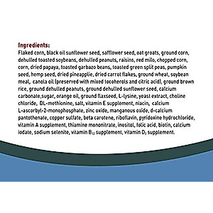 Living World Small Parrots Premium Mix With Pillow Bulk Bag, 20-Pound