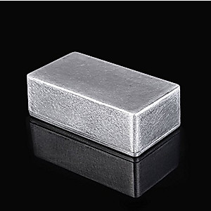 5 X Manual Polishing 1590B Die-cast Aluminum Enclosures Box for Guitar Pedal Kits