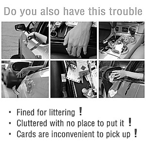 Hanging Cup Holder with 2 Kinds of Hooks,Multi-Function Car Cup Holder Organizer Car Seat Cup Holder for Drinks,Glasses Holder,Pen,Various Bits and Bobs (Brown)