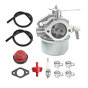 Cnfaner Snow Blowers Carburetor for Tecumseh 640169 OH318SA OHSK80 OHSK90 OHSK100 OHSK110 90 80 Engines