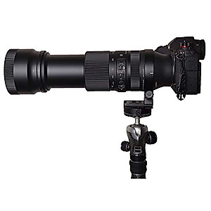 Haoge LMR-SM140S Lens Collar Replacement Foot Tripod Mount Ring Stand Base for Sigma 100-400mm F5-6.3 DG DN OS Lens Sony E Mount Art 105mm F1.4 DG HSM Built-in Arca Type Quick Release Plate