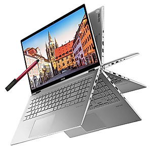 ASUS ZenBook Flip 15 15.6" FHD Touchscreen 2-in-1 Laptop Computer_ AMD Octa-Core Ryzen 7 4700U (Beat i7-1065G7)_ 8GB DDR4 RAM_ 512GB PCIe SSD_ NVIDIA GeForce MX350_ Win 10_ BROAGE 64GB Flash Stylus