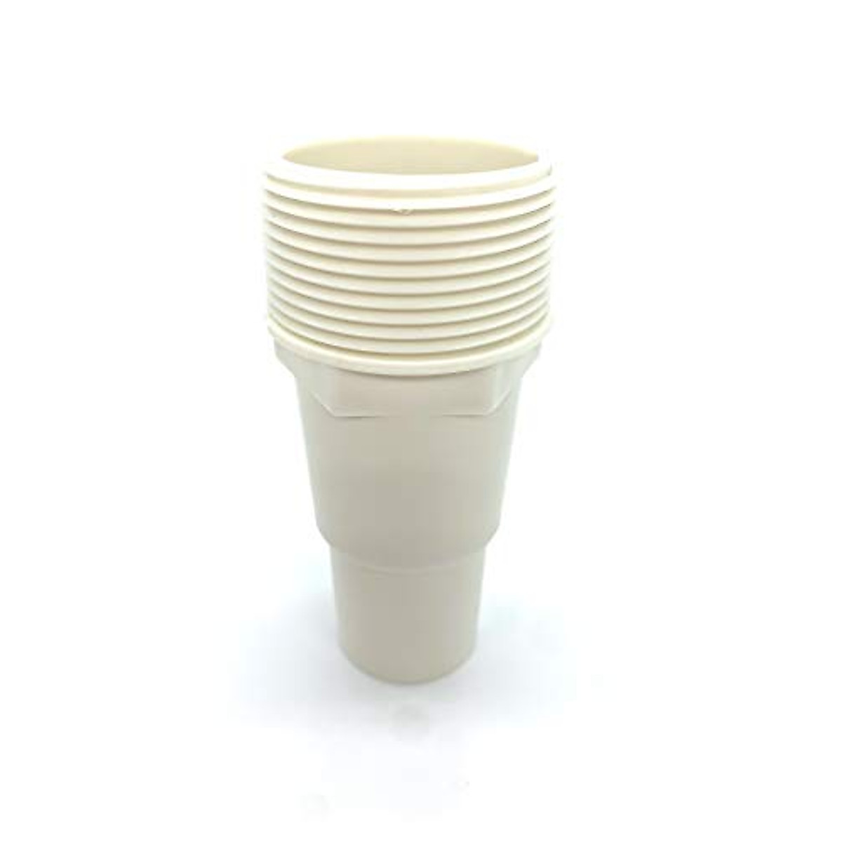 YMHYJY Pool Filter Pump Hose Adapter 1 1/4"-1 1/2" Thread 1.5" Fitting Connector PVC for SPX1091Z7 (2 Pcs)