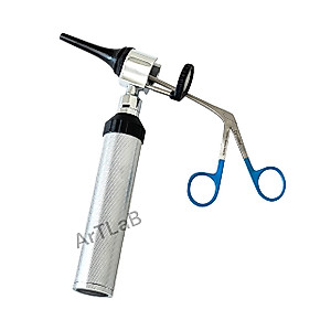 Brand New Professional 3.5 V LED Veterinary Otoscope Operating Kit High Quality Premium Set Cynamed