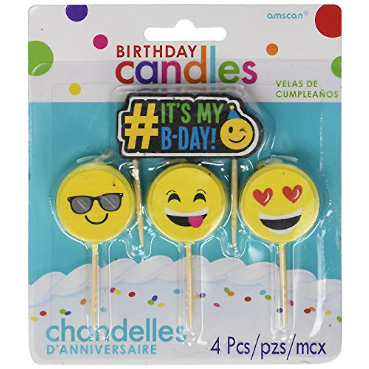 Emoji Birthday Candles | Party Supply