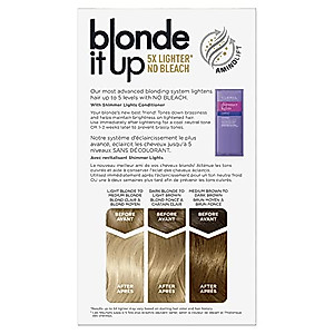 Clairol Blonde It Up Permanent Hair Dye, Platinum Blonde Hair Color, Pack of 1