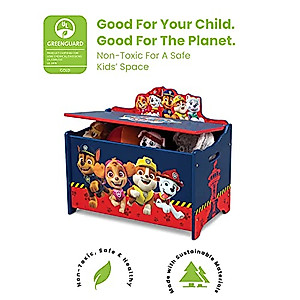 Delta Children Deluxe Toy Box, PAW Patrol