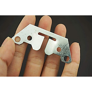 Pmsanzay Universal Sectional Sofa Couch Sectional Interlocking Bracket Furniture Connector Single Pin Style for Recliner/Sofa Furniture Suite Joint Connector, （Pack of 2）