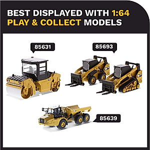 Diecast Masters 1:64 Caterpillar CT-660 with McNeilus Bridgemaster Concrete Mixer, Play & Collect Series Cat Trucks & Construction Equipment | 1:64 Scale Model Collectible Model 85632