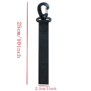 4 Pieces Kayak Paddle Sup Paddleboard Keeper Paddle Clip Paddle Holder Include 4 Pieces D-Ring Patch for PVC Inflatable Boat &Sup Paddleboard (White)