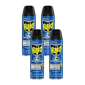 Raid Flying Insect Killer,15 Ounce (Pack of 4)