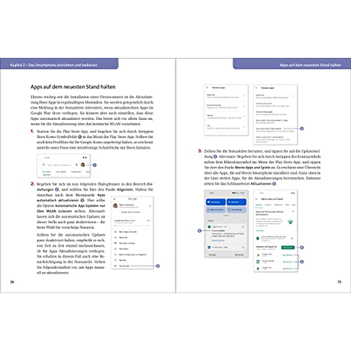 Android-Smartphone: Die verständliche Anleitung für alle Android-Smartphones: Samsung, Huawei, Xiaomi, Vivo, Oppo, Sony u.v.m. Aktuell zu Android 12