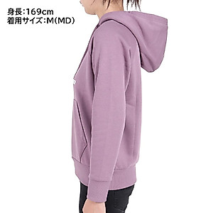 Under Armour Womens Rival Fleece Big Logo Hoodie, (500) Misty Purple / / White, X-Large