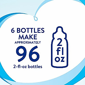 Similac Advance Infant Formula with Iron, Ready-to-Feed Baby Formula, 32-fl-oz Bottle, Pack of 6