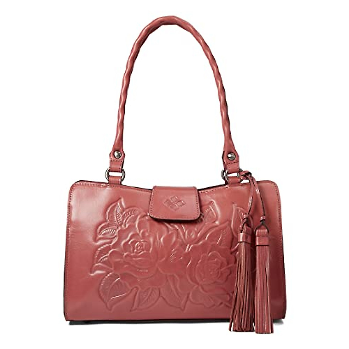 Patricia Nash Rienzo Satchel Old Rose One Size