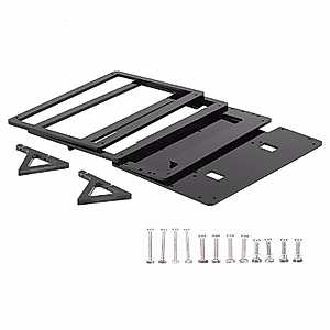 ASHATA 7in 1024 * 600 HDMI Display Case with Plastic Bracket Screen Case for, Case Holder for