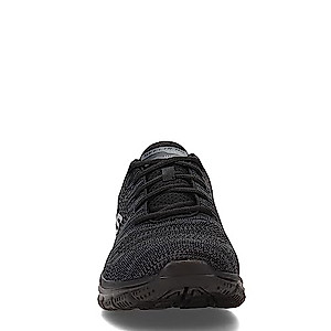 Skechers Men's Track Front Runner Lace-up Sneaker Oxford, Black/Black, 14