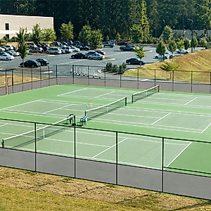 TANG Sunshades Depot Grey/Gray 4'x50' 150 GSM with Zipties Privacy Fence Screen Commercial Construction Site Windscreen Residential Chainlink Fence Netting Cover Privacy Blockage Excellent Airflow