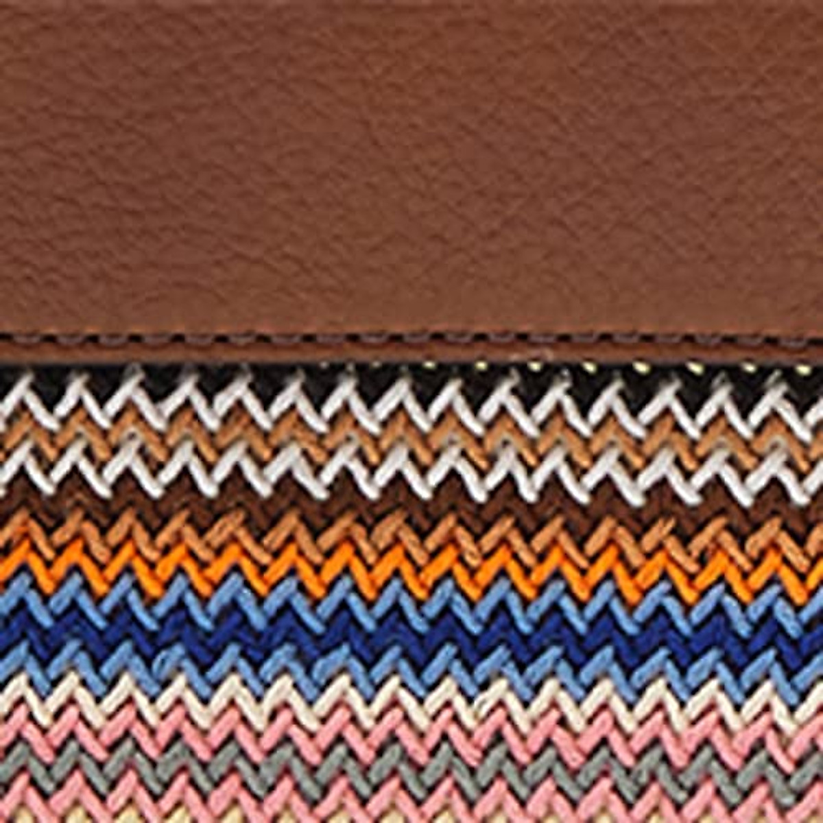 Fossil womens Kinley Large Crossbody, Colorful Stripes, One Size US