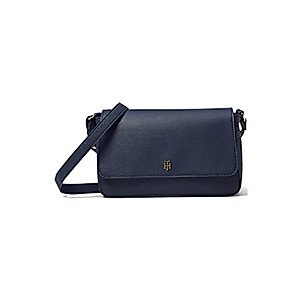 Tommy Hilfiger Beth II Flap Crossbody Saffiano PVC Tommy Navy One Size