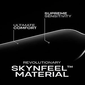 SKYN Supreme Feel Non-Latex Condoms, 10 Count, Ultra-Thin & Pre-Lubricated for a Natural, Smooth Fit